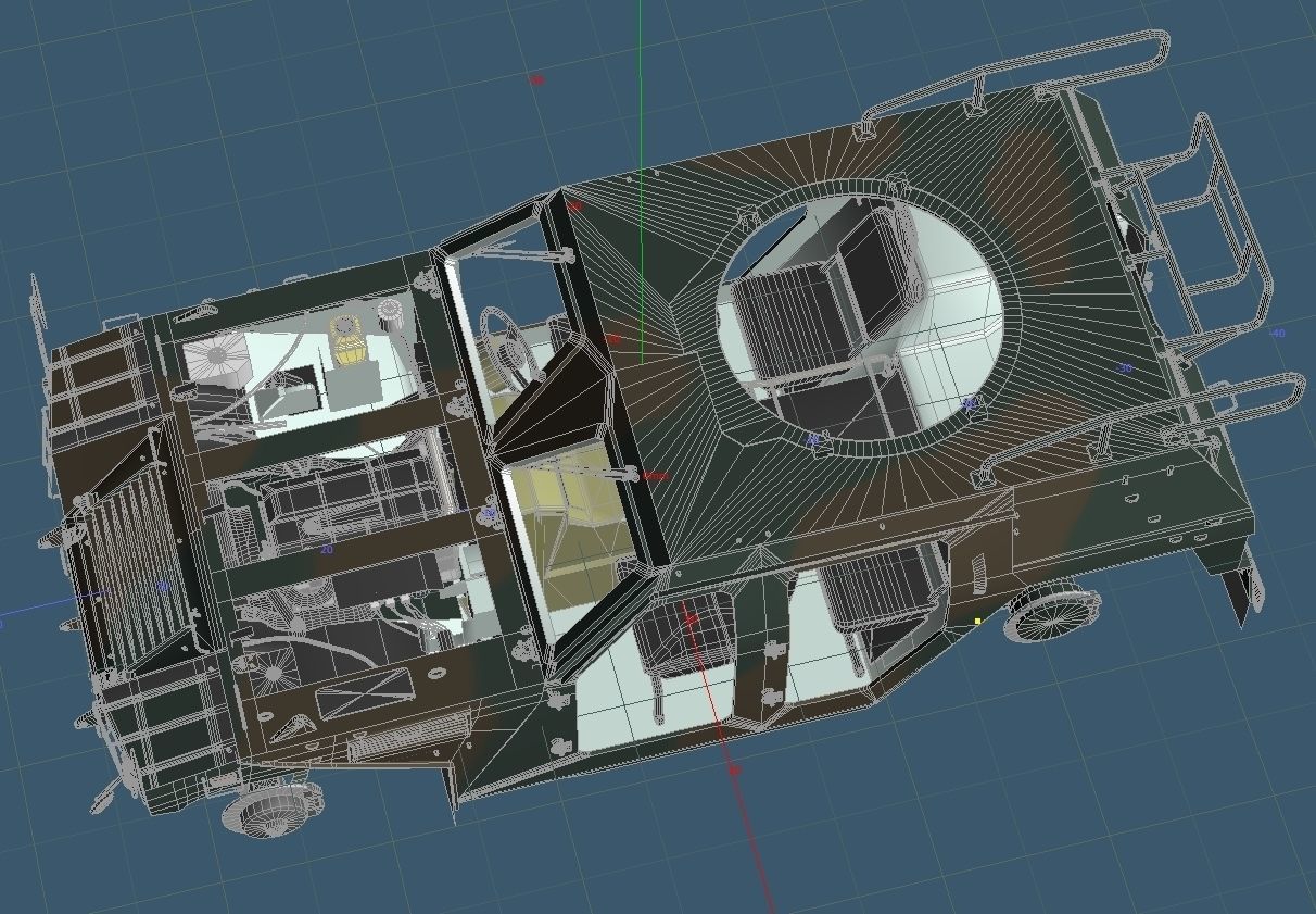 Japan Ground Self Defense Force Komatsu light armored vehicle 3D model ...