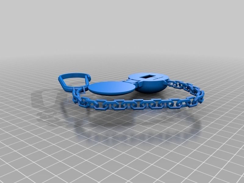 Pocket Watch and Chain free 3D model 3D printable | CGTrader