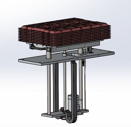 The stack-type loading mechanism 3D model | CGTrader