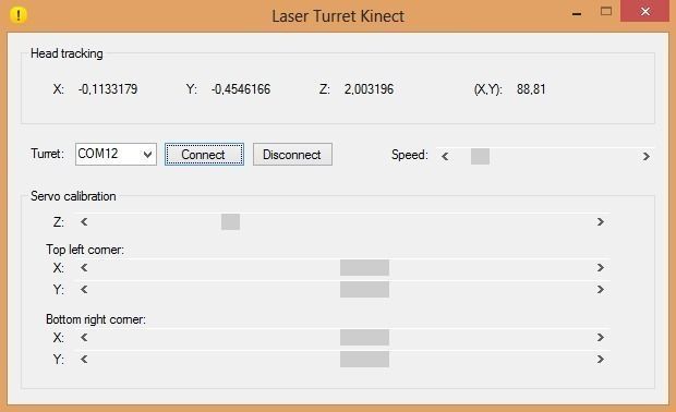 Desktop Laser Turret with Kinect Head Tracking free 3D model 3D ...