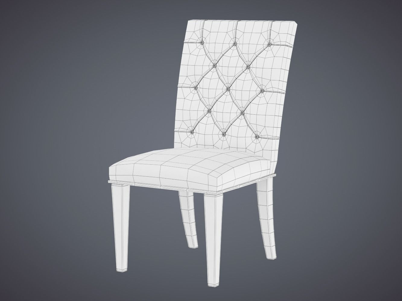 Chair Set 02 3D model | CGTrader
