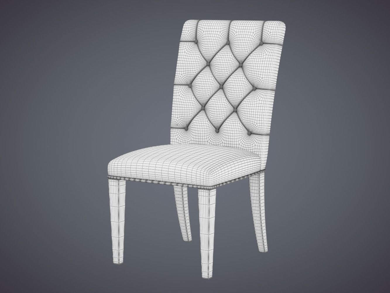 Chair Set 02 3D model | CGTrader