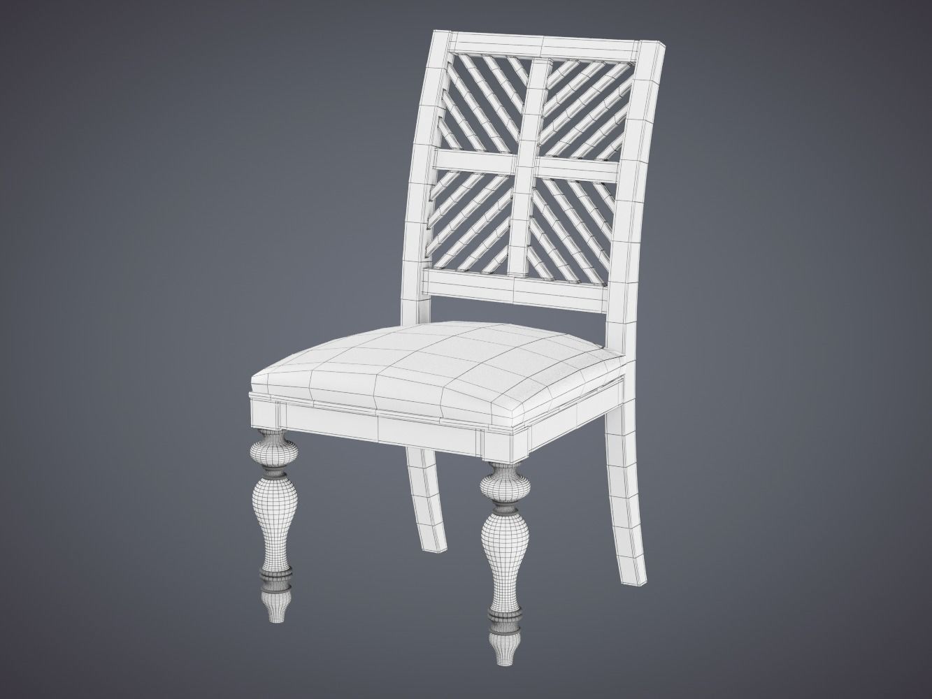 Chair Set 02 3D model | CGTrader
