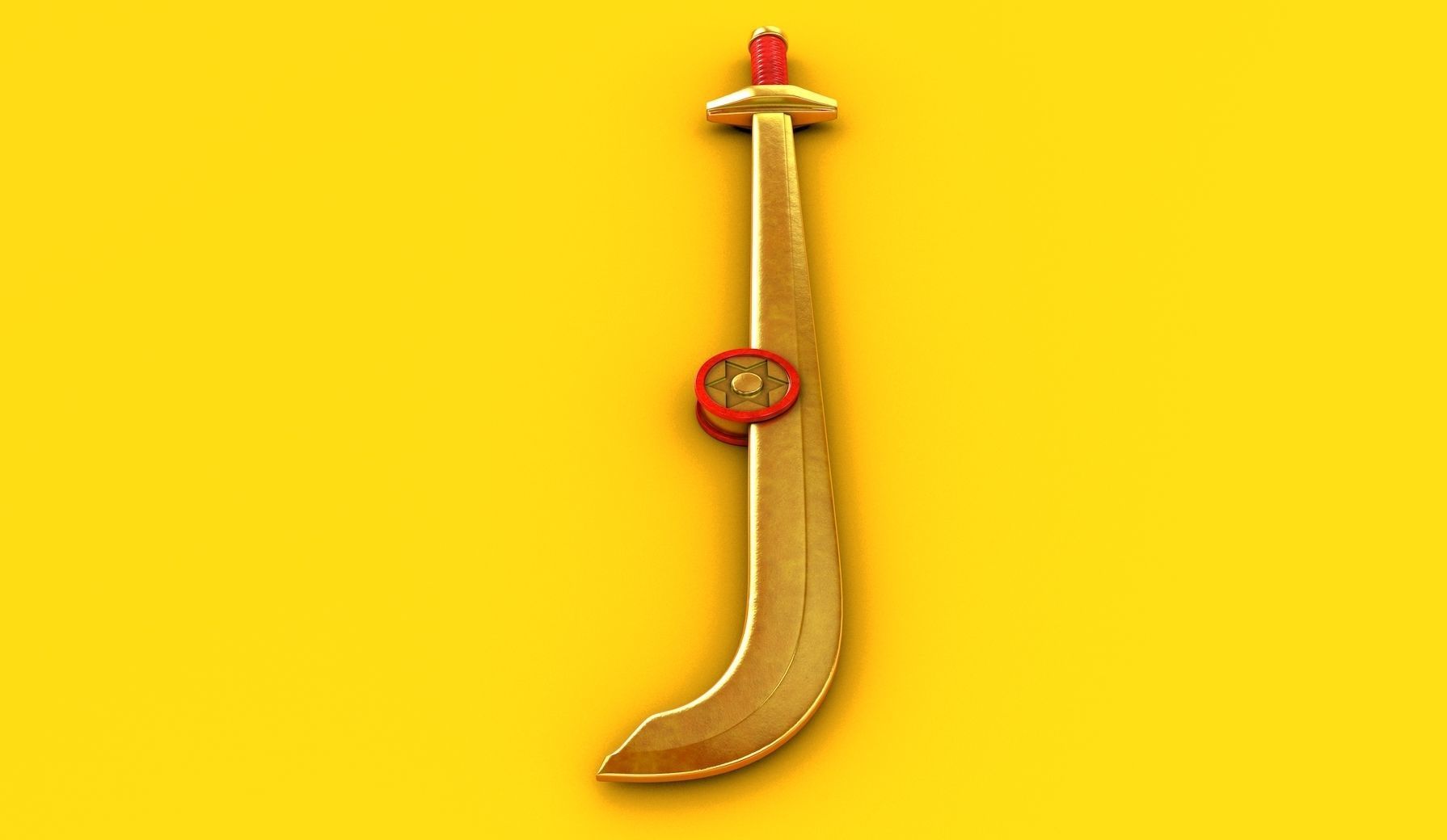 Flash Gordon 1981 Movie Sword 3D model | CGTrader