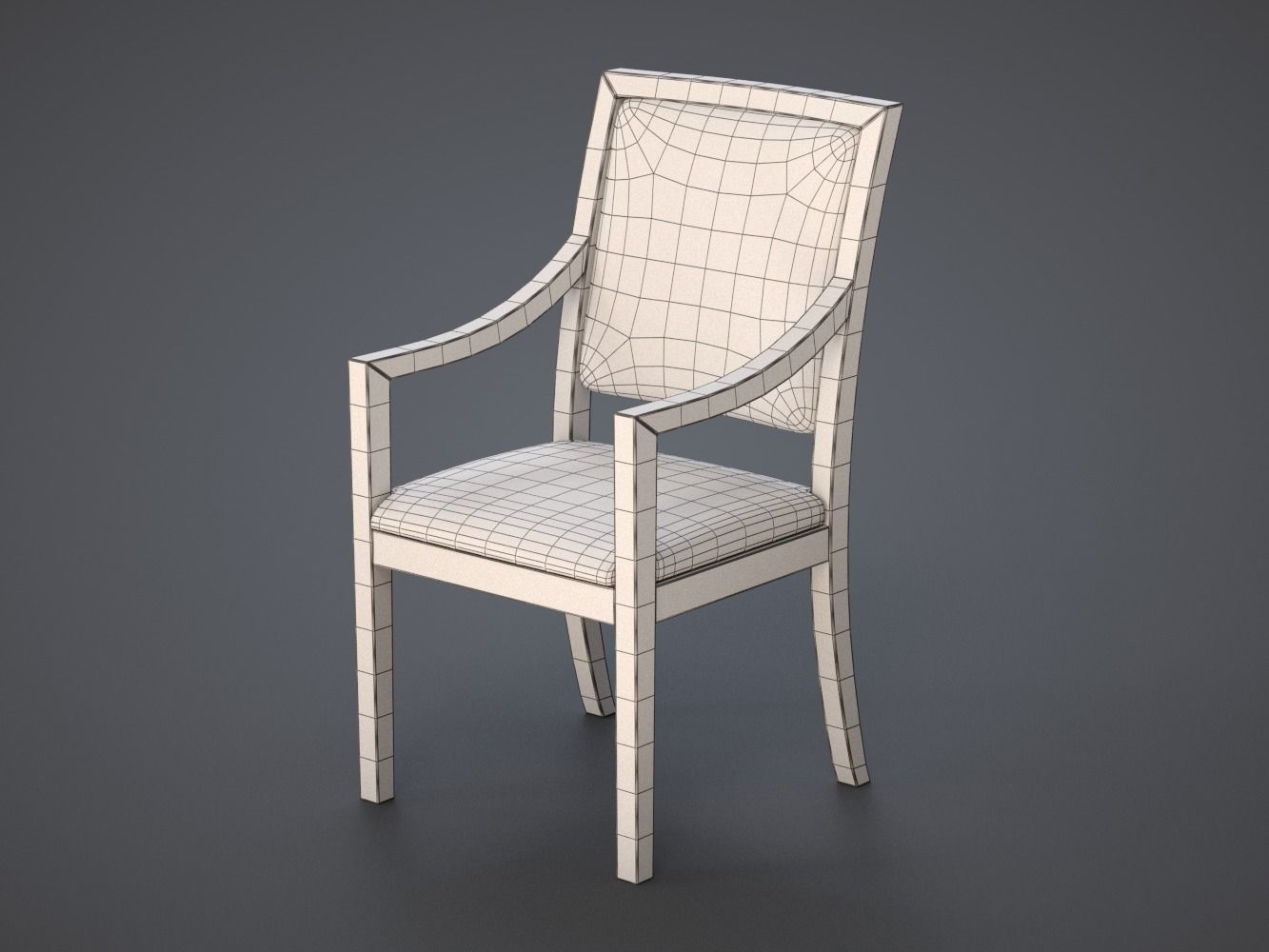 Chairs Collection arm chair with seat 3D model | CGTrader