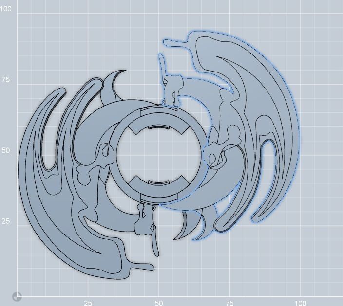 Charizard Beyblade 2x free 3D model 3D printable | CGTrader