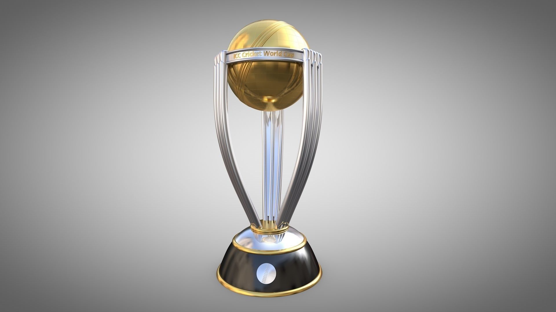 3D model World cup cricket trophy VR / AR / low-poly | CGTrader