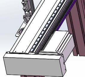 three-axis screw rod module 3D model | CGTrader
