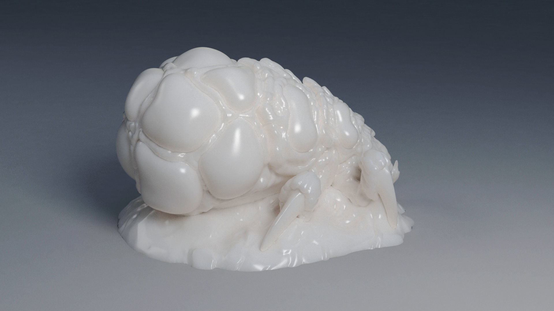 The Baneling from StarCraft 3D model 3D printable | CGTrader