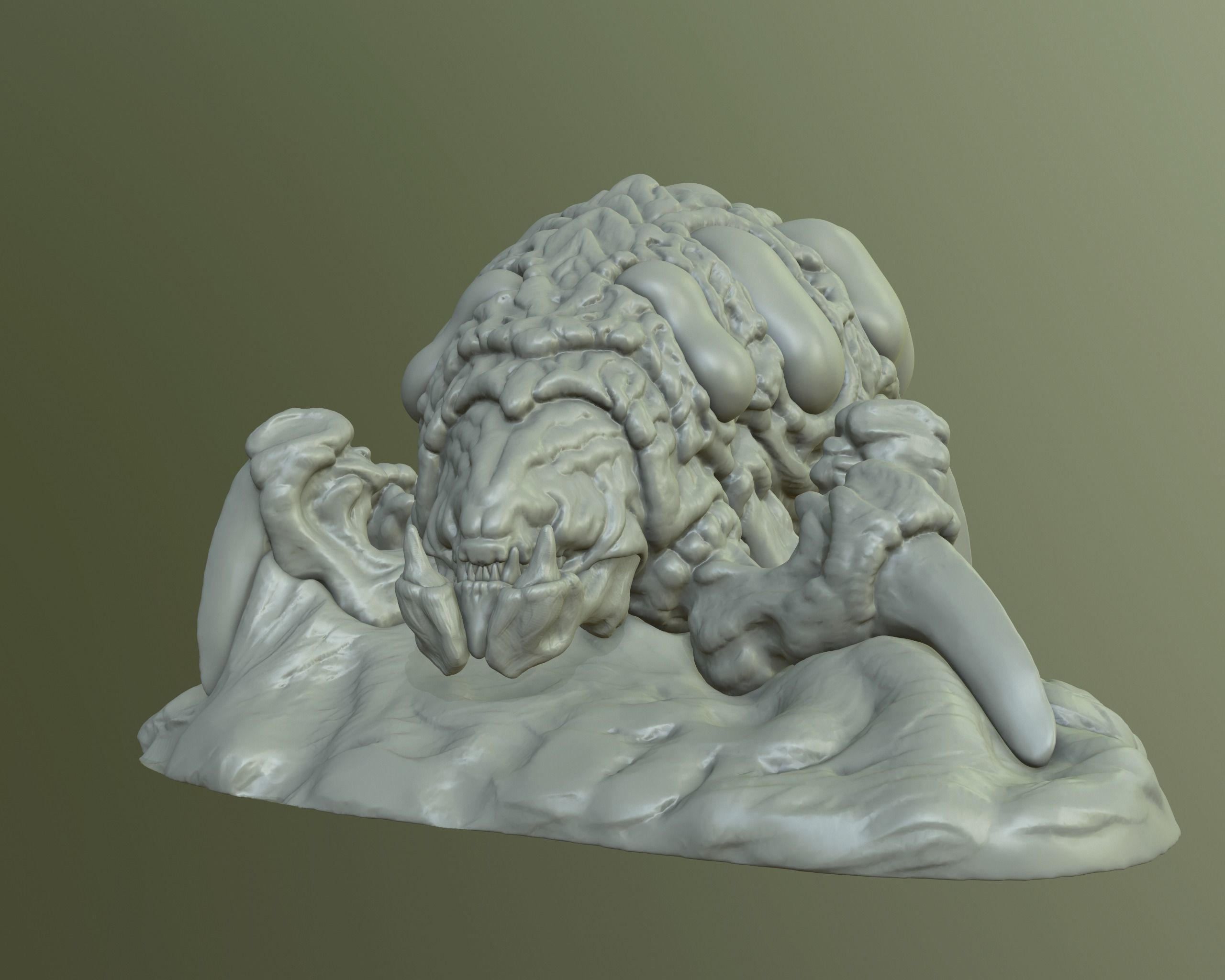 The Baneling from StarCraft 3D model 3D printable | CGTrader