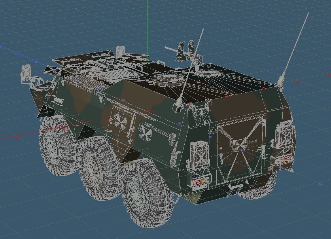 Japan Ground Self-Defense Force Type82 CCV 3D model | CGTrader