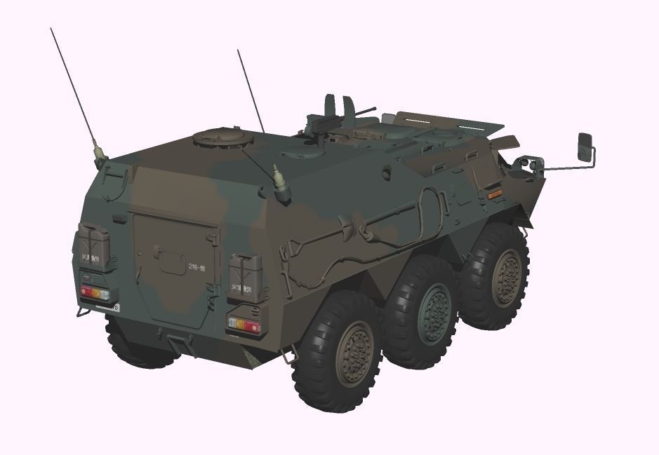 Japan Ground Self-Defense Force Type82 CCV 3D model | CGTrader