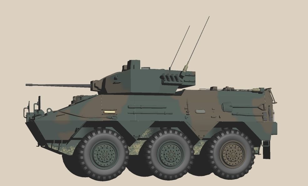 Japan Ground Self-Defense Force Type87 ARV 3D model | CGTrader