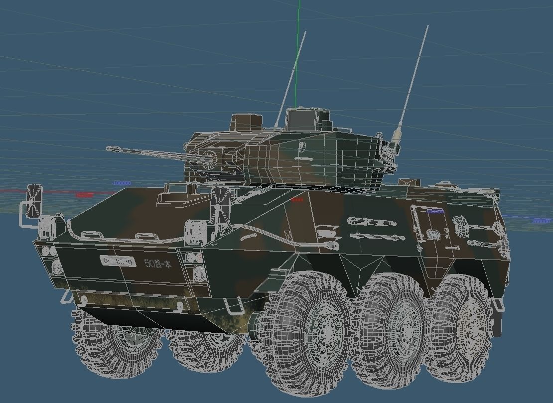 Japan Ground Self-Defense Force Type87 ARV 3D model | CGTrader