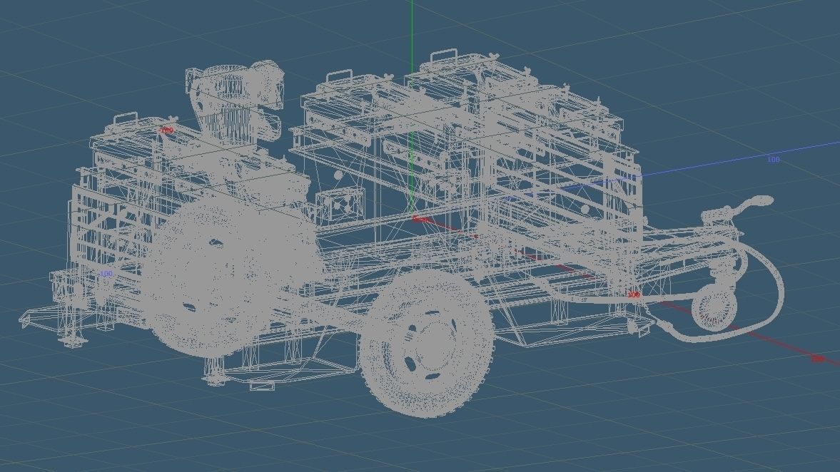 Japan Ground Self-Defense Force Field kitchen type1 3D model | CGTrader