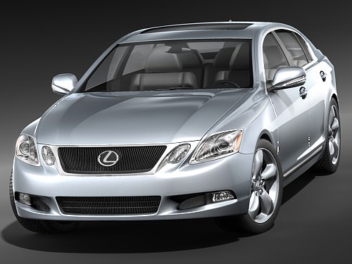 Lexus GS 350 3D model | CGTrader