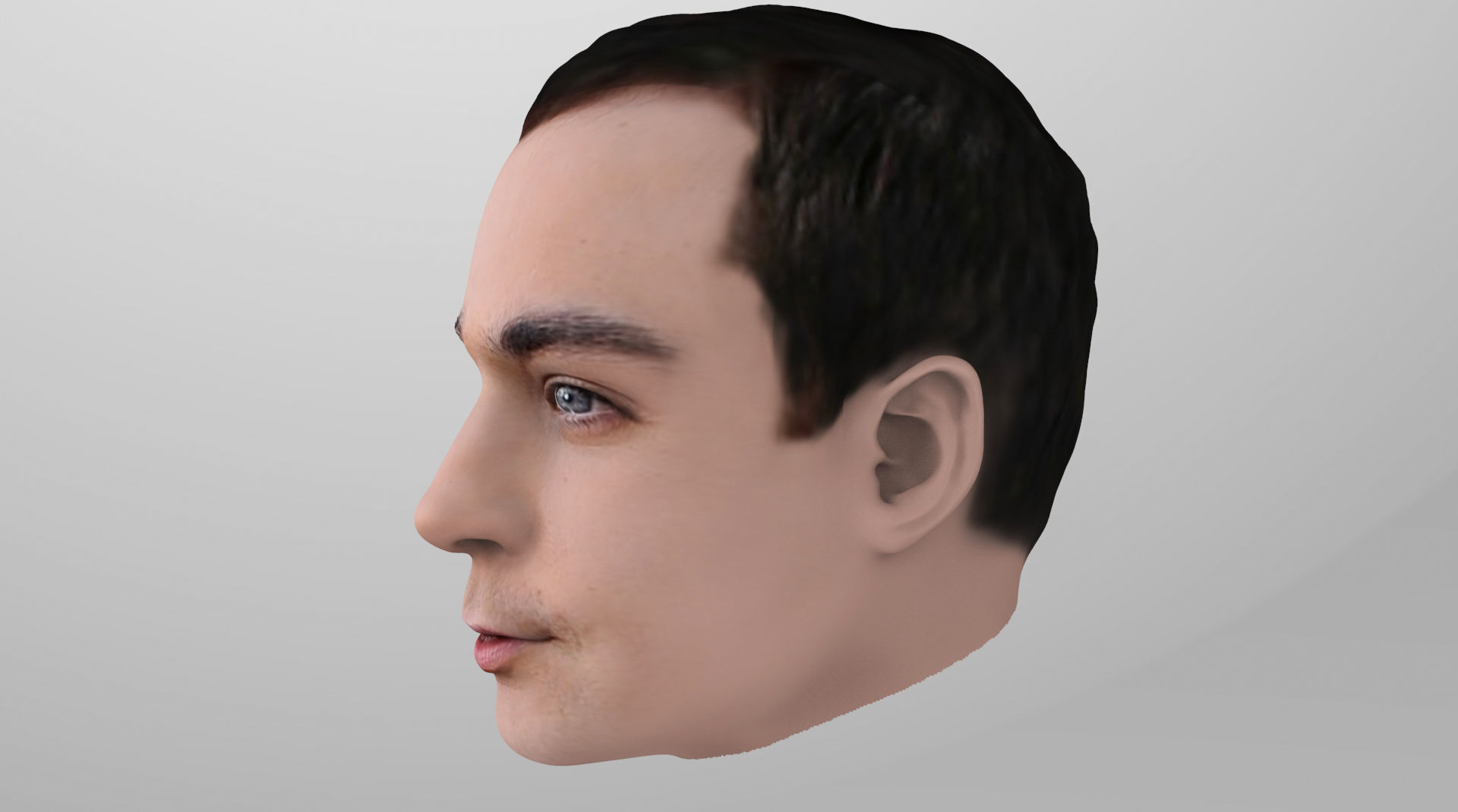 Sheldon Cooper Big Bang Theory Jim Parsons 3D model | CGTrader