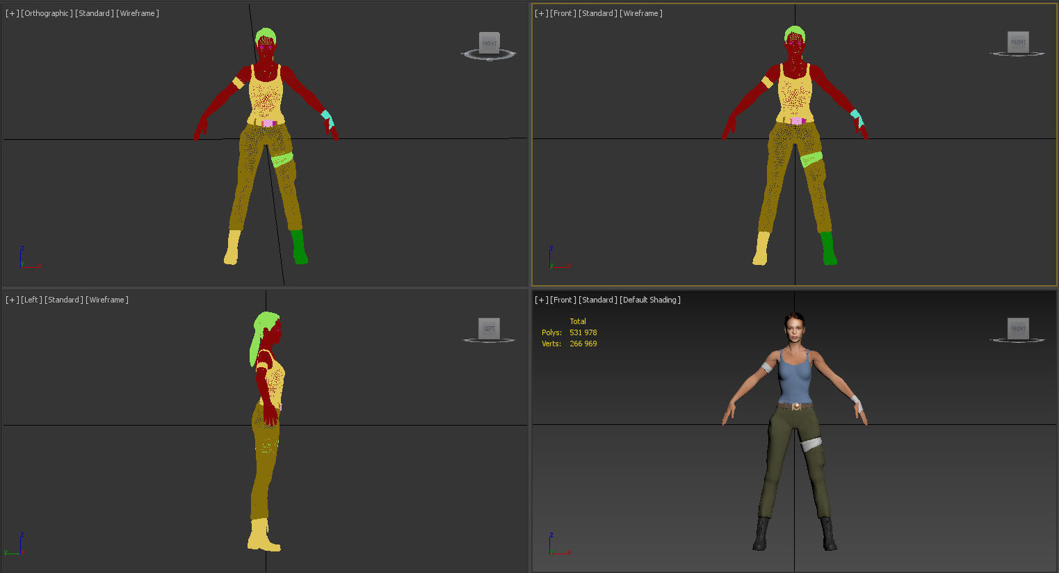 3D model Tomb Raider 2018 3d model Alicia Vikander as Lara Croft VR ...