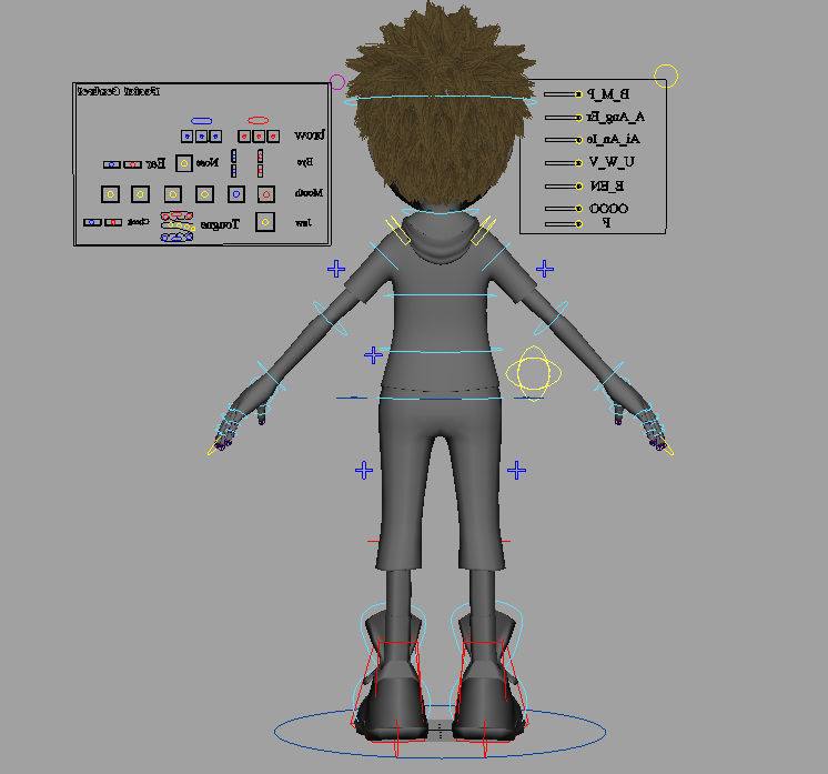 Cartoon Boy Rigged 3D model rigged | CGTrader