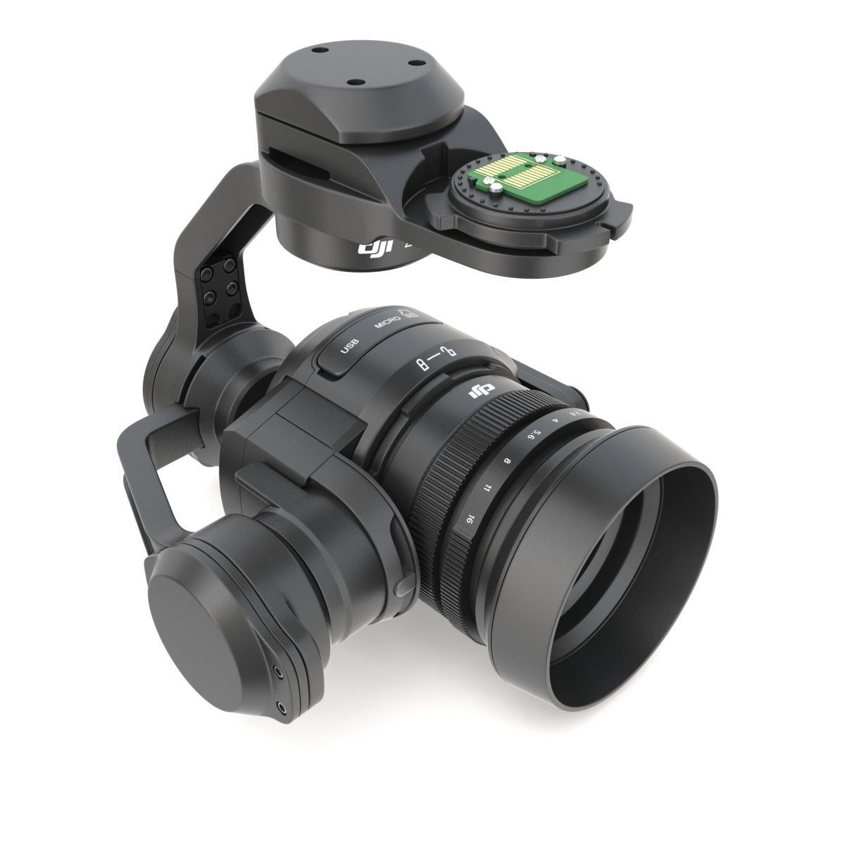 DJI Zenmuse X5 Camera 3D model | CGTrader