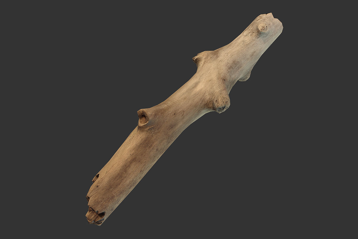 3D model Stick Piece VR / AR / low-poly | CGTrader