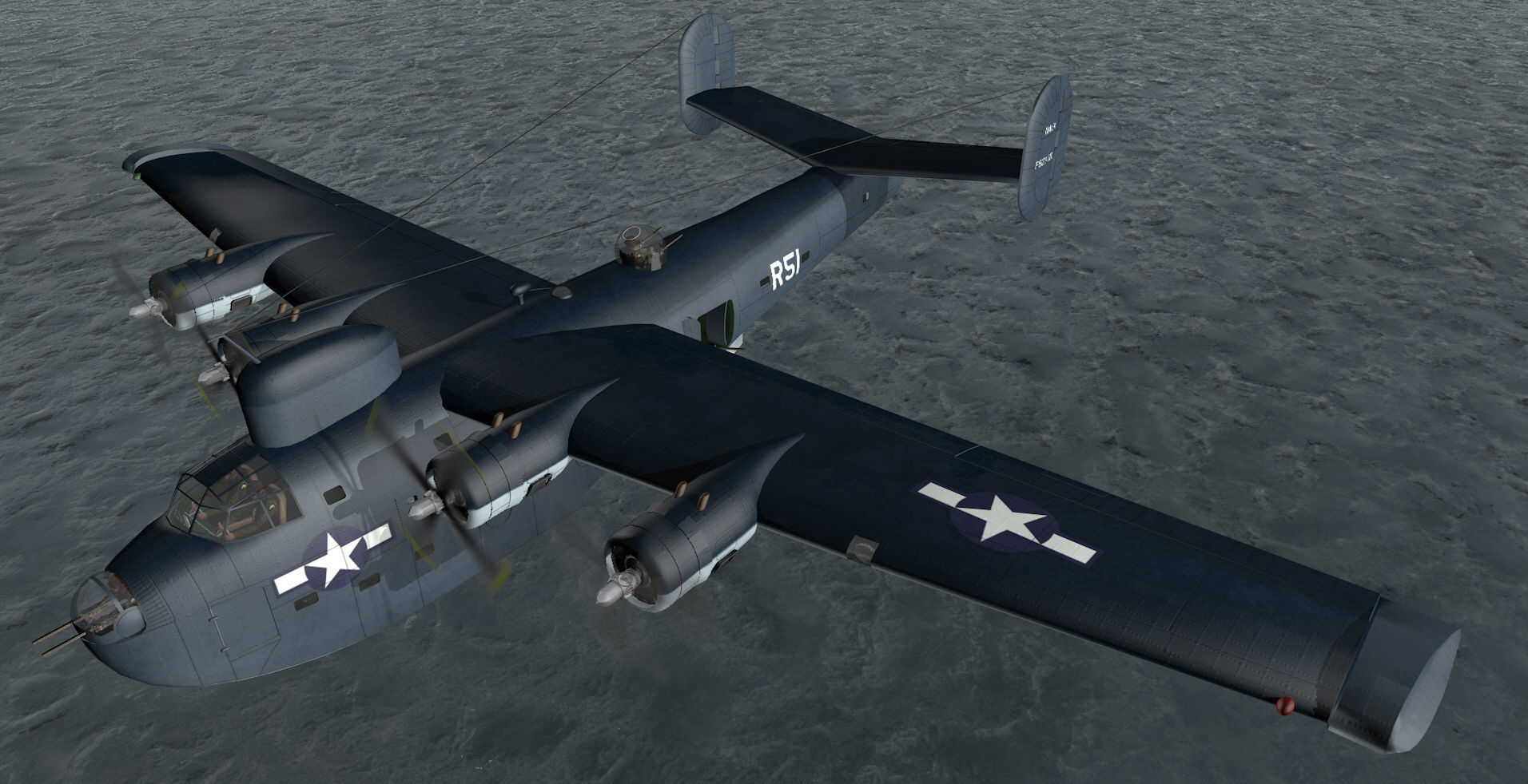 Consolidated PB2Y-3 Coronado 3D model | CGTrader