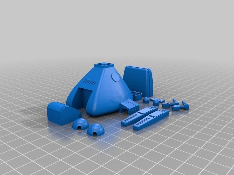 Retro Dingbot Replica free 3D model 3D printable | CGTrader