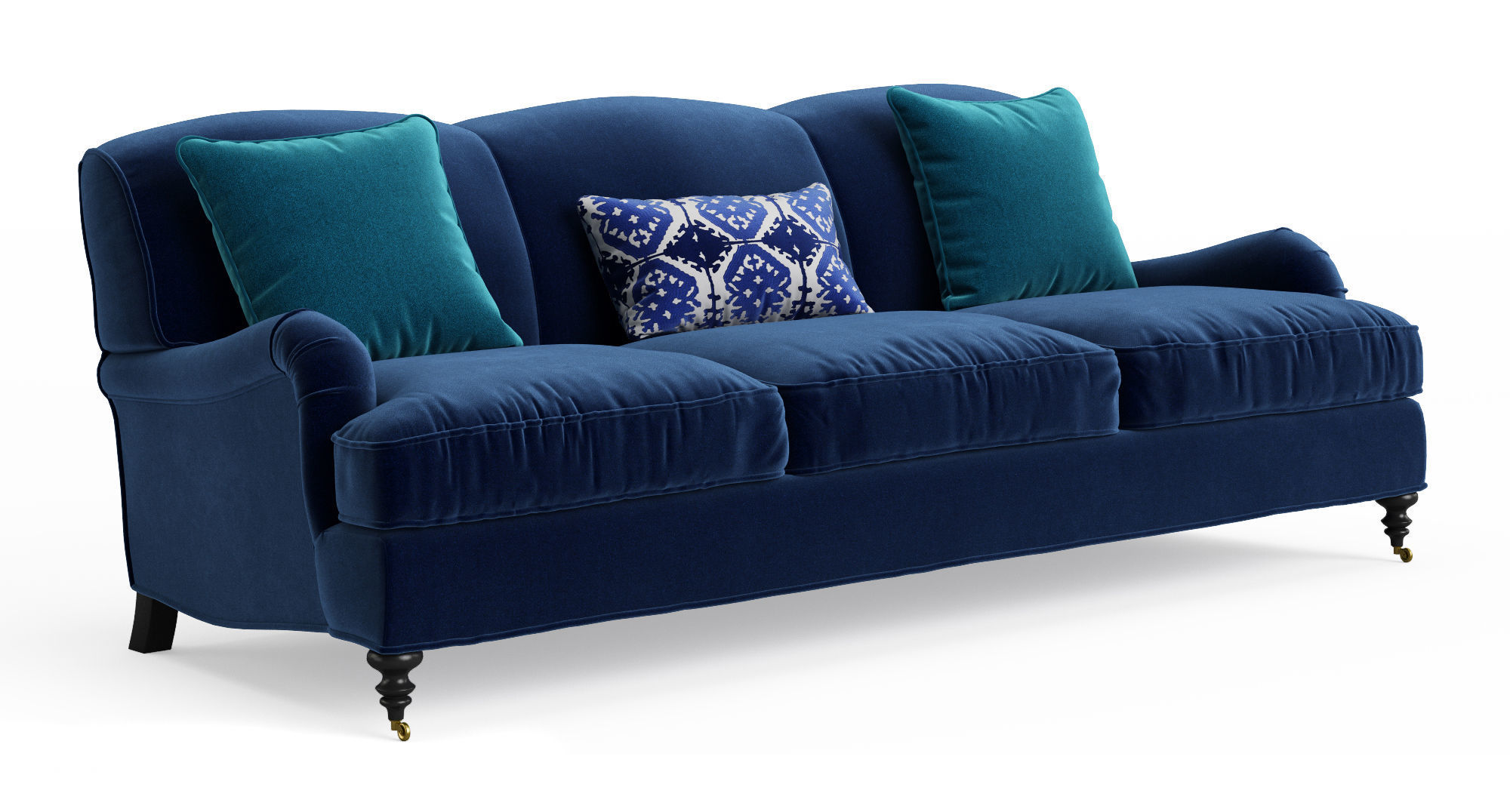 Williams Sonoma Bedford Sofa 87 inches 3D model | CGTrader