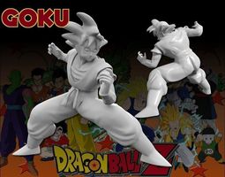 Free Goku 3D Models | CGTrader