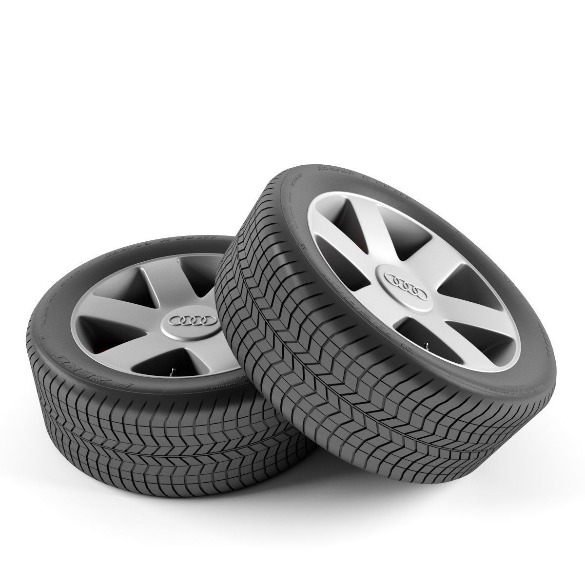 Audi A2 Wheel 3D model | CGTrader