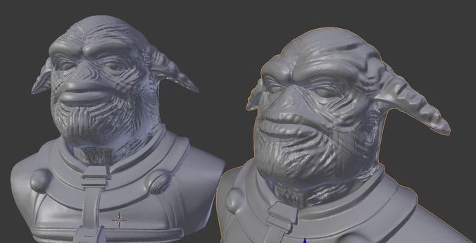 The Fifth Element Mangalore Bust 50mb free 3D Model 3D printable .stl ...