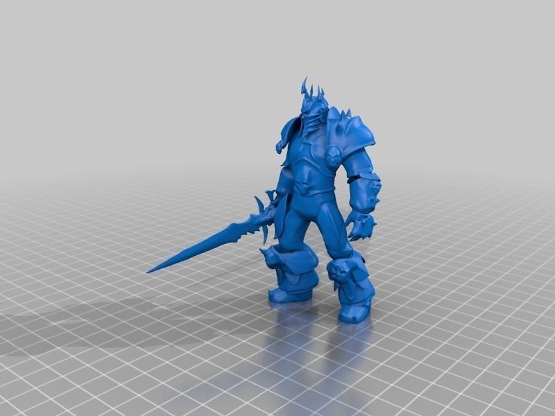 Lich King Resculpted 45mb free 3D model 3D printable | CGTrader