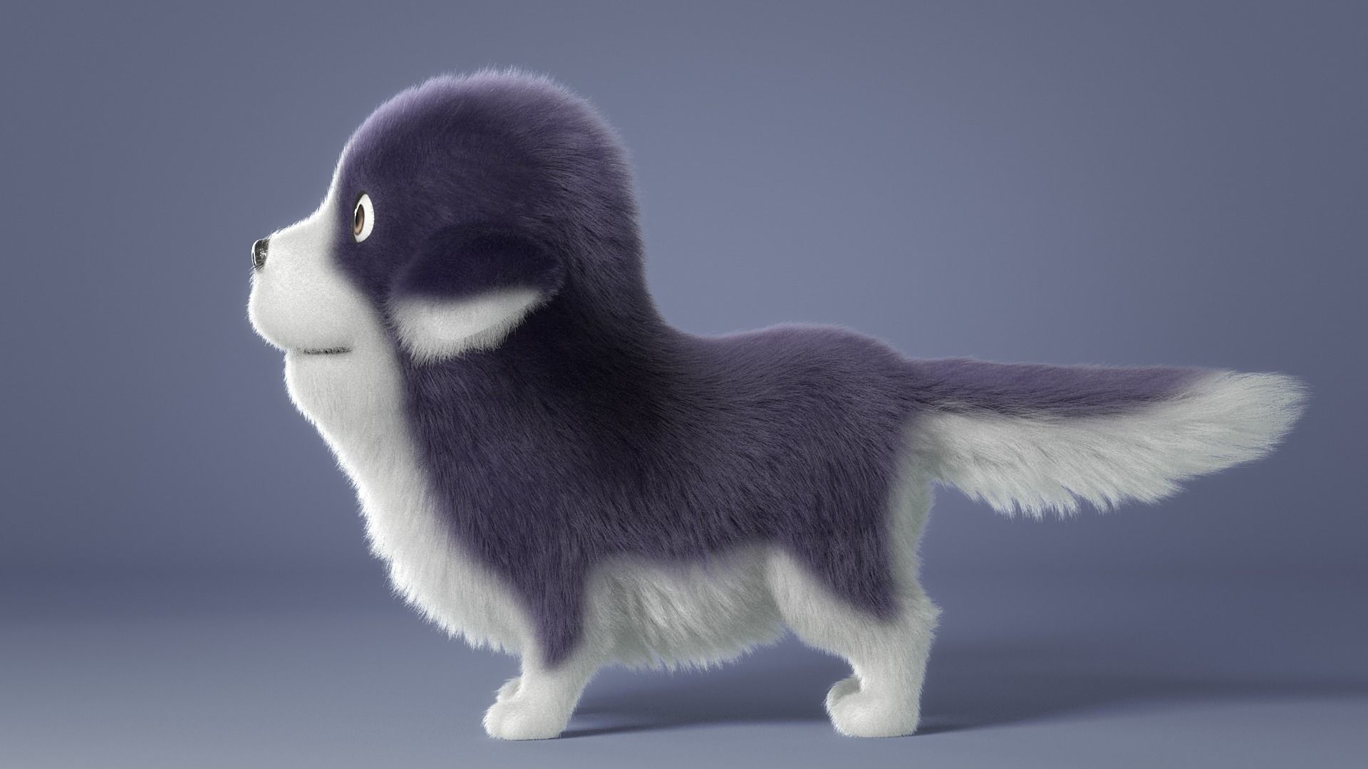 Cartoon Dog Rigged 3D model rigged | CGTrader