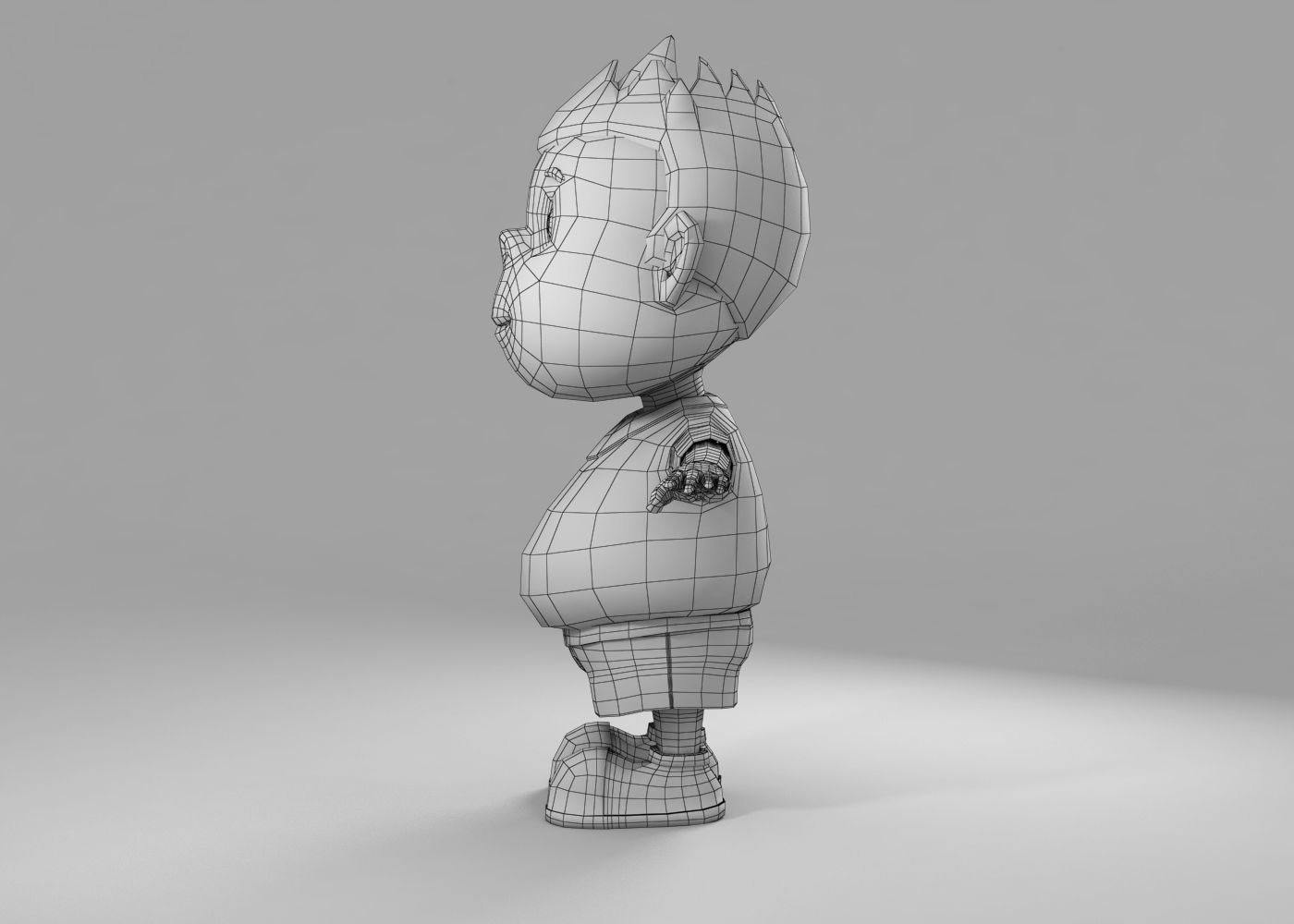 Cartoon Boy Rigged free 3D model rigged | CGTrader