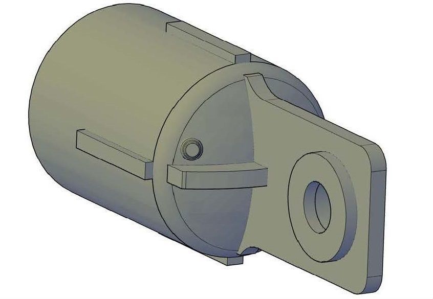 18 Inch Pipeline Pull Head Pull-In Head 3D model 3D printable | CGTrader