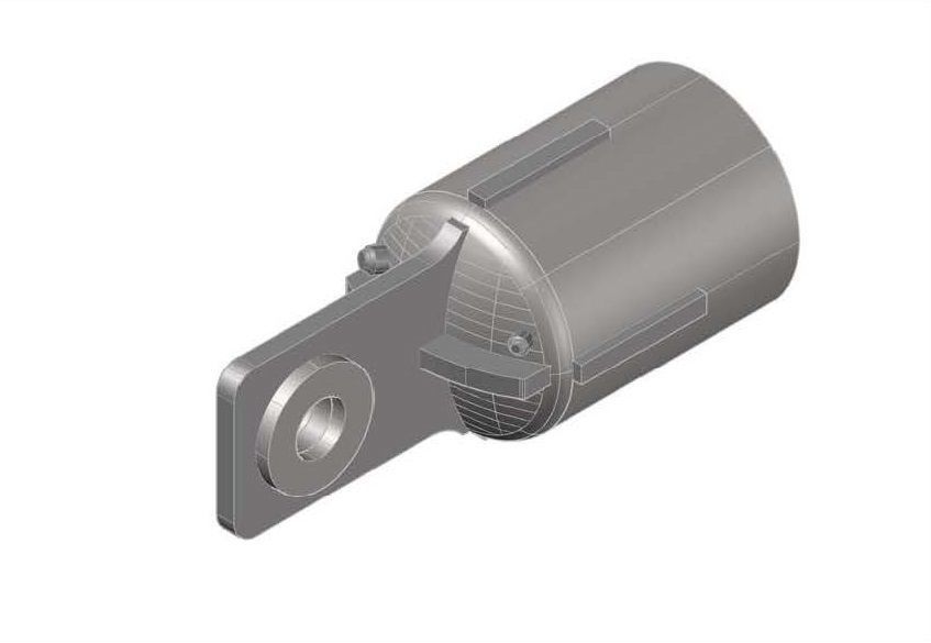 18 Inch Pipeline Pull Head Pull-In Head 3D model 3D printable | CGTrader
