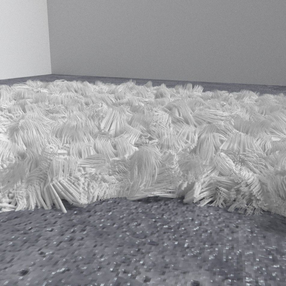 Fur Rug 3D model | CGTrader