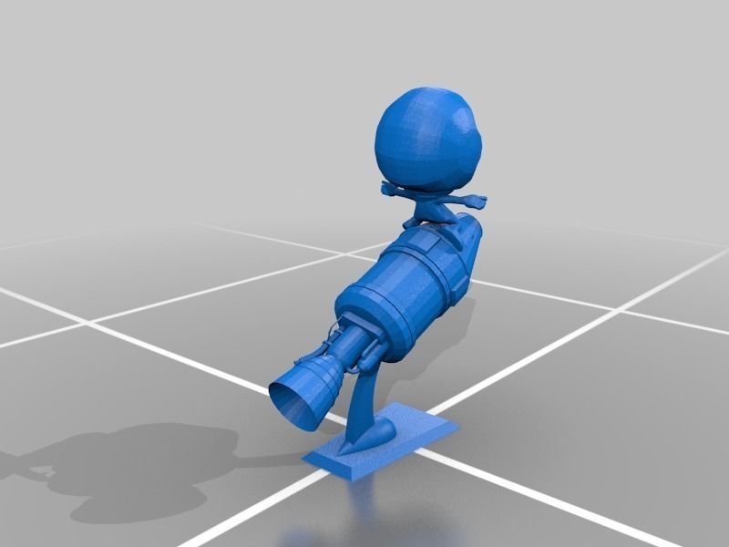 Kerbal Statue Jebediah Free free 3D model 3D printable | CGTrader