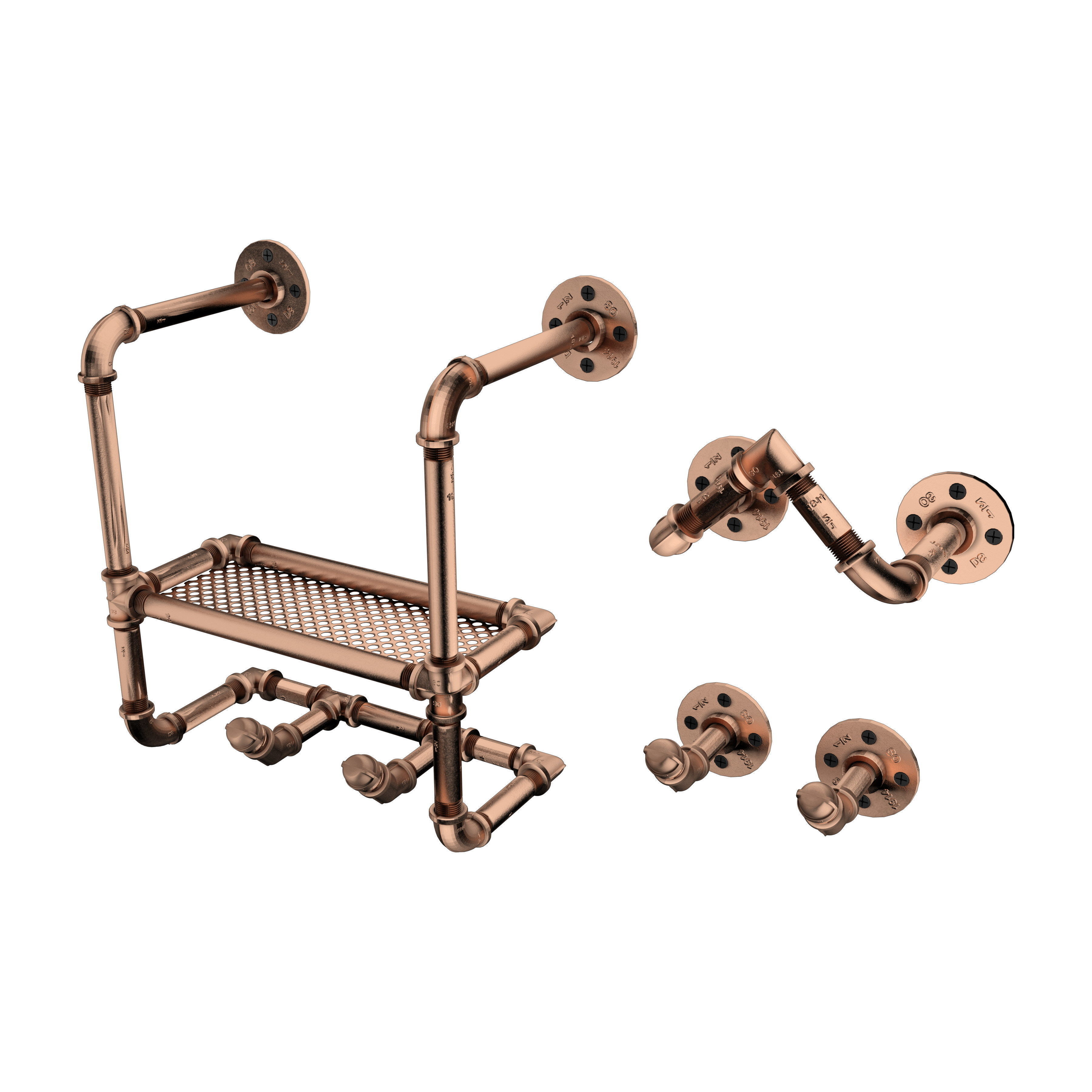 Industrial Metal 3D model | CGTrader