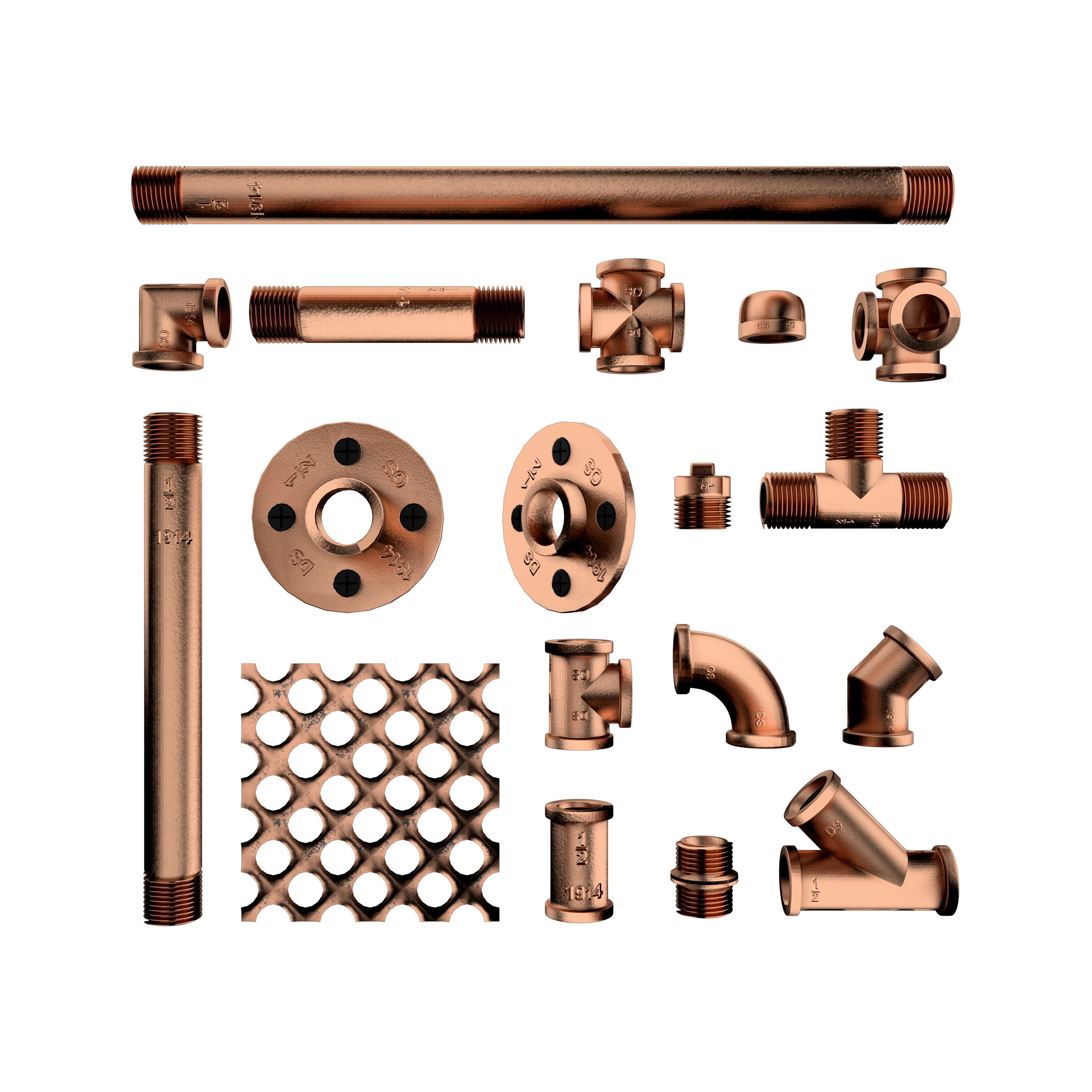 Industrial Metal 3D model | CGTrader