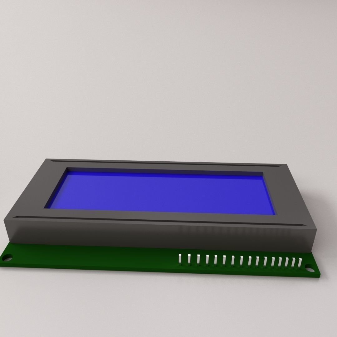 LCD Module 3D model | CGTrader