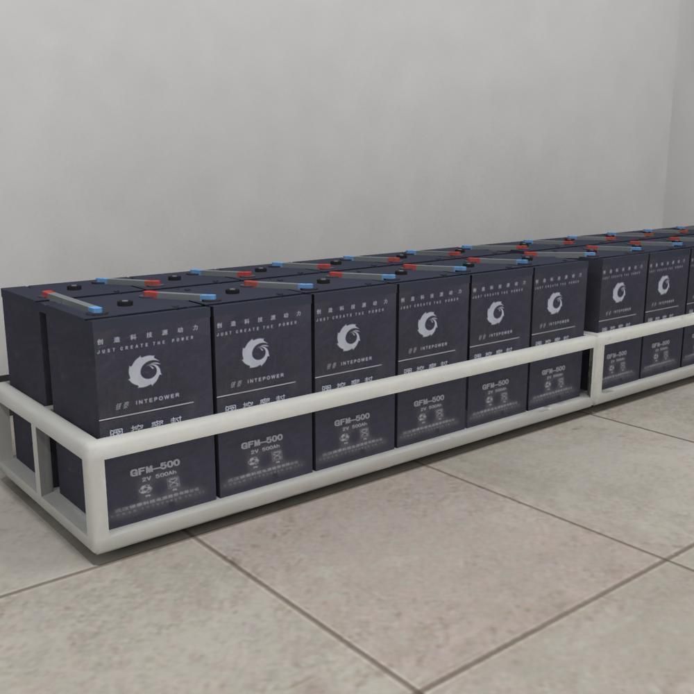 Telecom Power Center Room 3D model | CGTrader