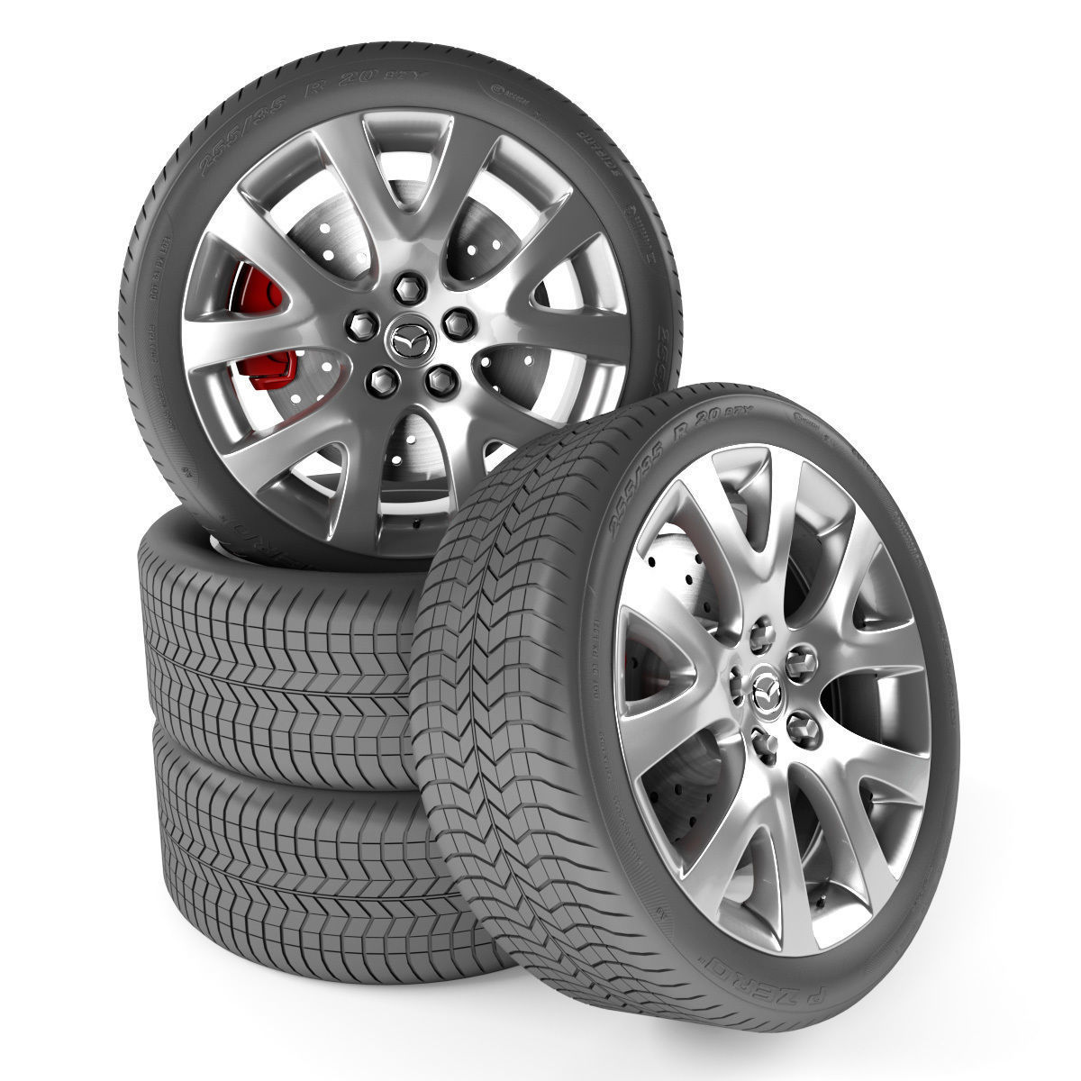 Mazda Cx-7 Wheel 3D model | CGTrader