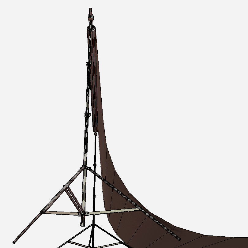 3D model Collection of Low Poly PBR Studio Camera Props VR / AR / low ...