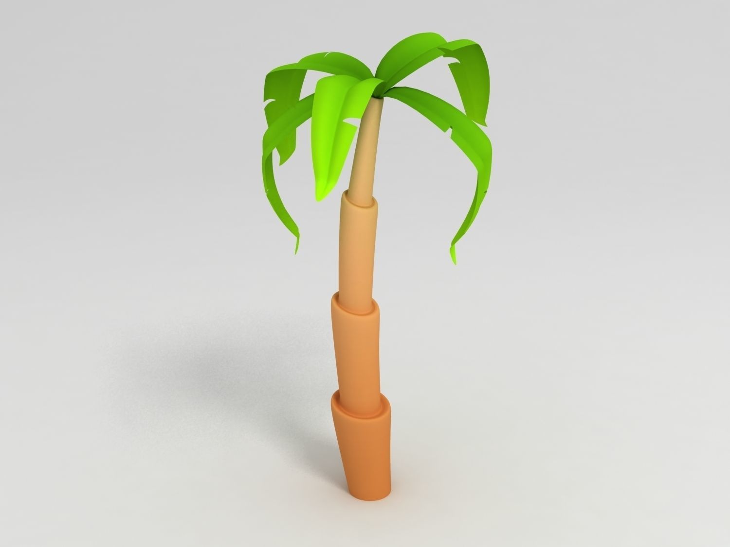 Cartoon Palm 3D model | CGTrader