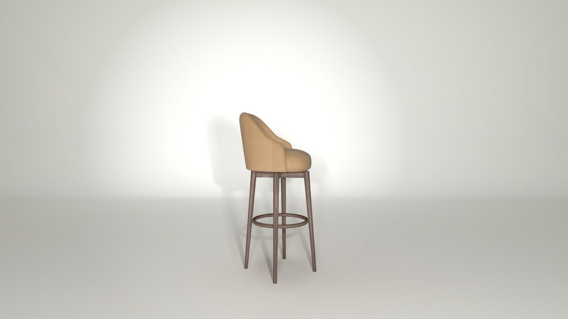 saddlebar counter stool bar stool render ready vray corona 3D model ...
