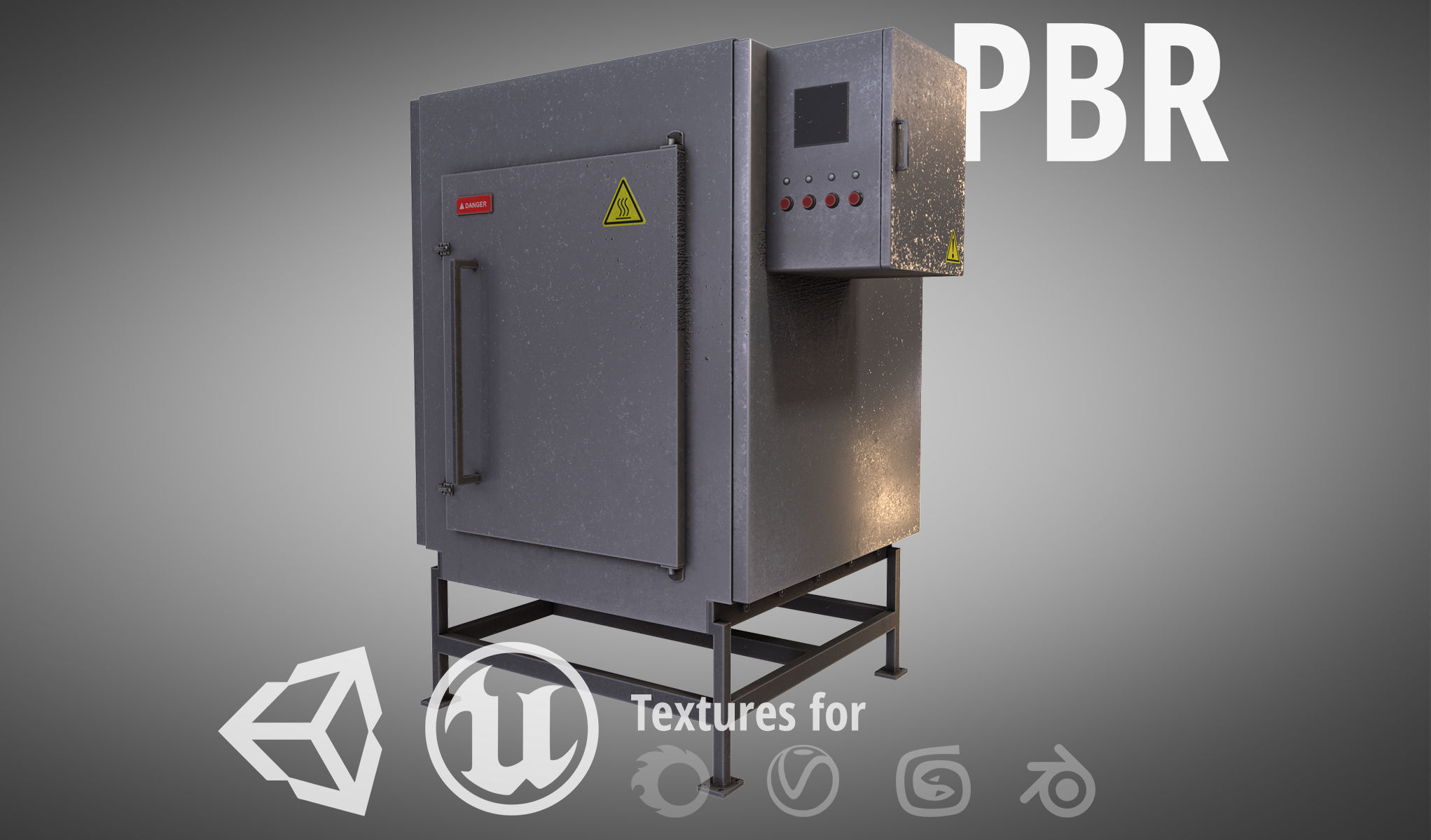 3D model Electric Furnace VR / AR / low-poly | CGTrader