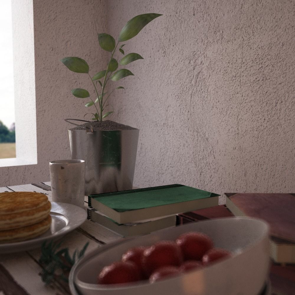 Morning - Interior Scene 3D model | CGTrader