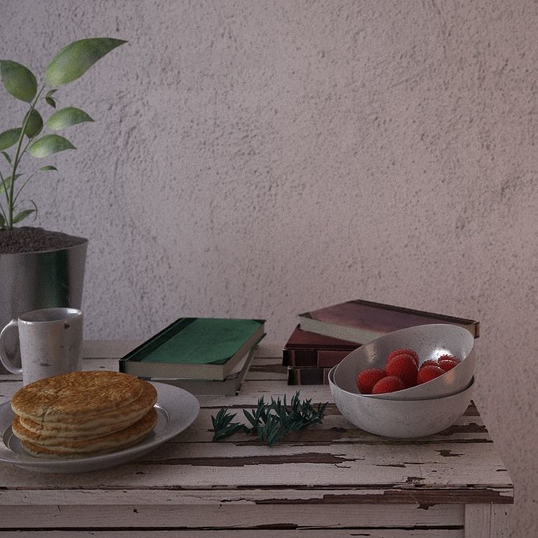 Morning - Interior Scene 3D model | CGTrader