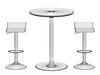 Bar Table with Stools 3D model animated | CGTrader